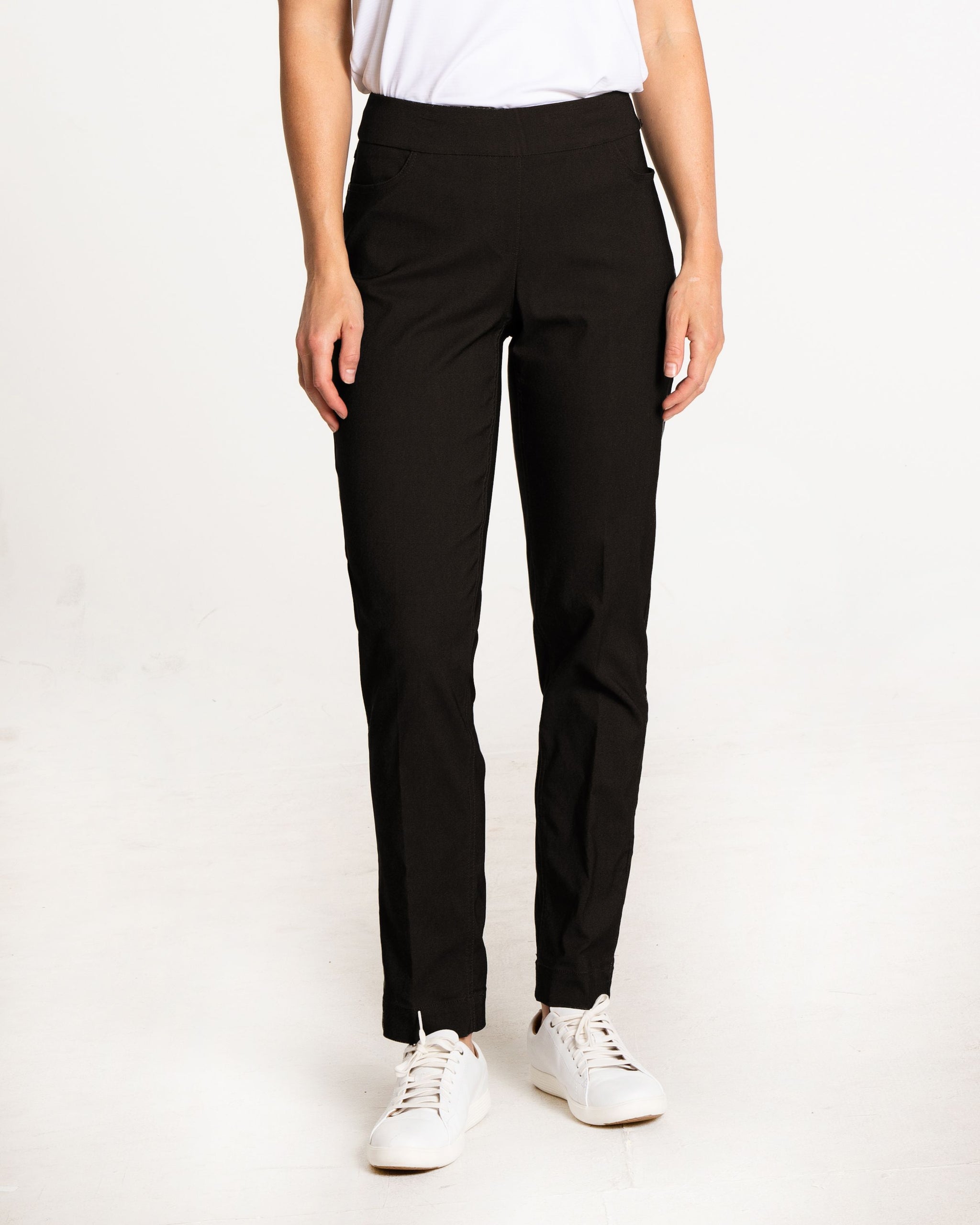 Pull-On Solid Pant w/Pockets - 31" Inseam-2684